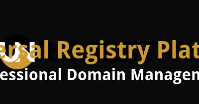 Unregistry - Advanced Domain Registry Platform | Web3 Domains ...